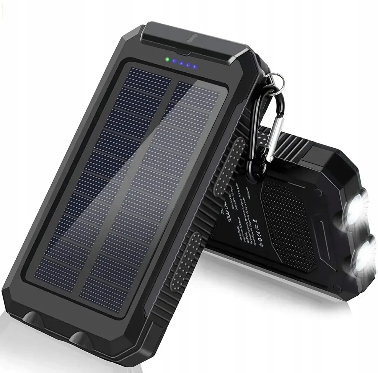 POWER BANK D003 на 30000mAh и 2 USB с солнечной панелью - Aveopt ...